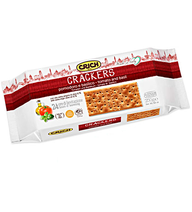 CRICH Crackers with tomato & basil | Аmeria Russ